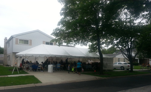 Backyard Party Tent Rental Companies in Chicago Il | Chicago Tent and ...