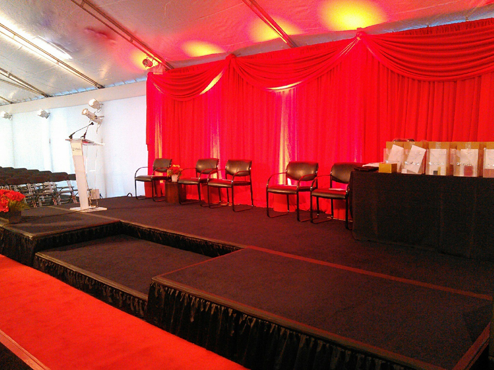 Tents Stage & Runway Rentals Chicago Il | Fashion Show Performance ...